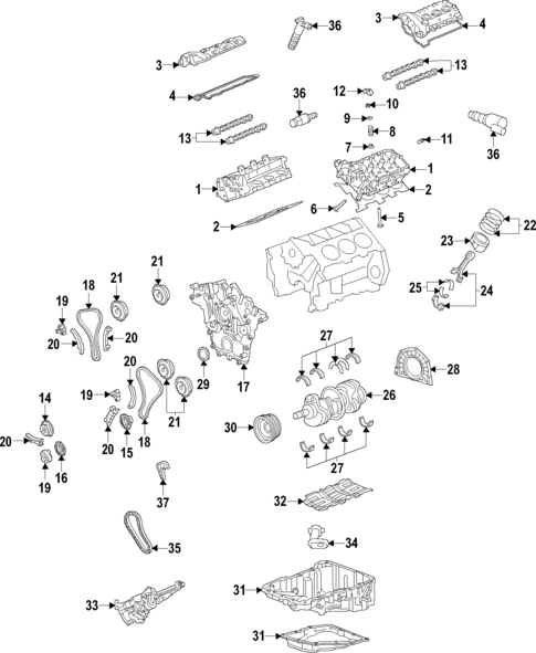 Oil Pan for 2023 Chevrolet Camaro | GMPartsDirect.com