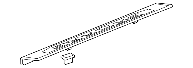 84124303 - Front Side Door Sill Trim Plate 2016-2024 Chevrolet Camaro ...