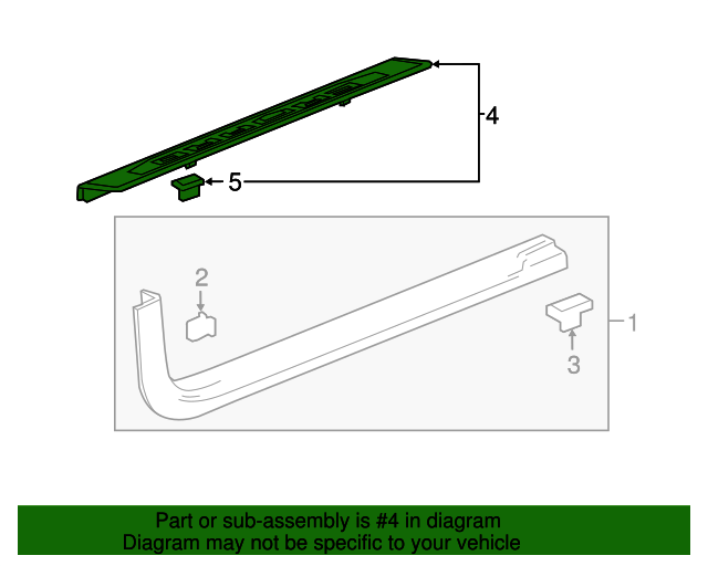 2016-2023 Chevrolet Camaro Front Side Door Sill Trim Plate 84124303 | GmPW