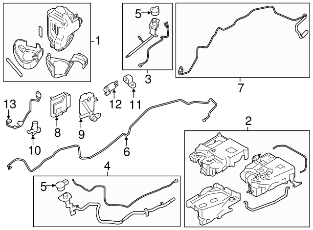 61129300859 - 2014-2018 BMW X5 Wire (61-12-9-300-859) | BMW of South ...
