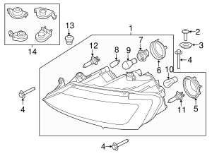 5C7-941-005 - Headlight Assembly 2011-2016 Volkswagen Jetta ...
