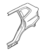 41007494012 - 2018-2023 BMW X3 Quarter Panel (41-00-7-494-012) | BMW of ...
