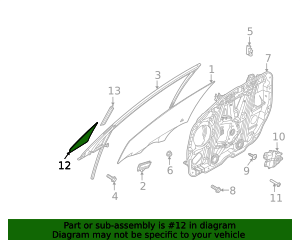 82430-R5010 - Fixed Glass 2021-2022 Kia Sorento | Kia.Parts Store