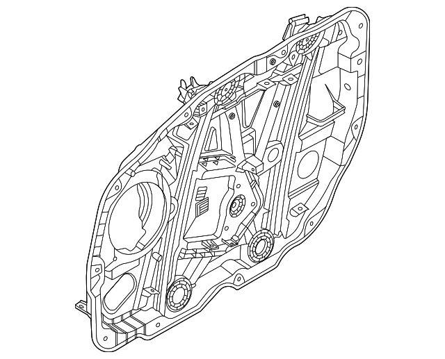 82471-R5010 - Door Panel Carrier 2021-2022 Kia Sorento | Kia.Parts Store