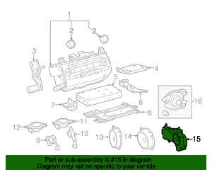 2016-2021 Toyota Land Cruiser Speaker 86150-60180 | Toyota Parts Center