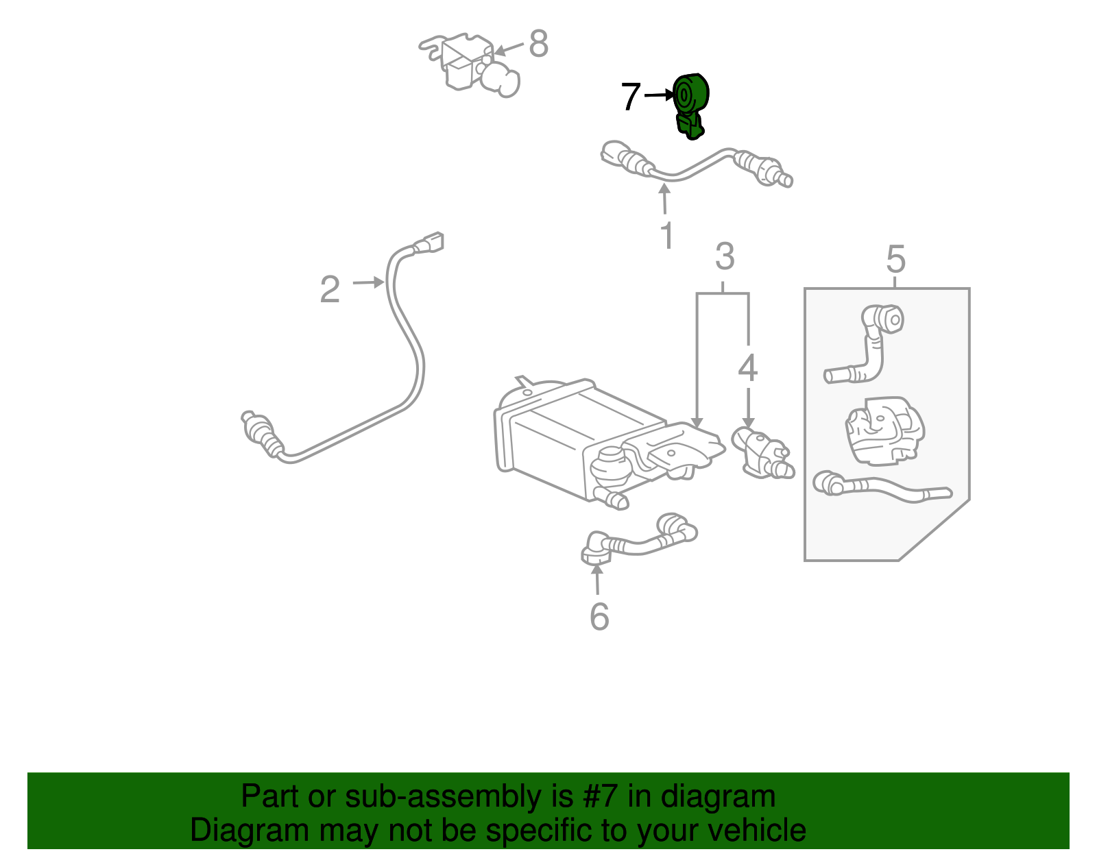 2001-2003 Toyota Knock Sensor 89615-44010 | Retail Performance Auto Parts