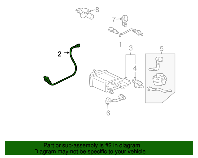 89467-06030 - Oxygen Sensor 2002-2010 Toyota | Longo Toyota Parts