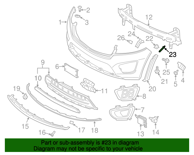 14160-03103 - Bumper Cover Rivet 2009-2024 Kia | Kia.Parts Store