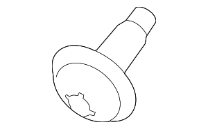 12493-04167E - Bumper Cover Retainer Screw 2016-2024 Kia | Kia.Parts Store