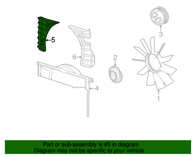 17112228090 - 1998-2002 BMW Z3 Air Duct Right H1710D (17-11-2-228-090 ...
