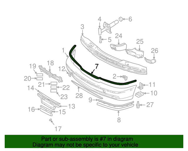 Genuine BMW 51-11-8-191-149 | Bumper Cover Gasket | FREE Shipping on ...