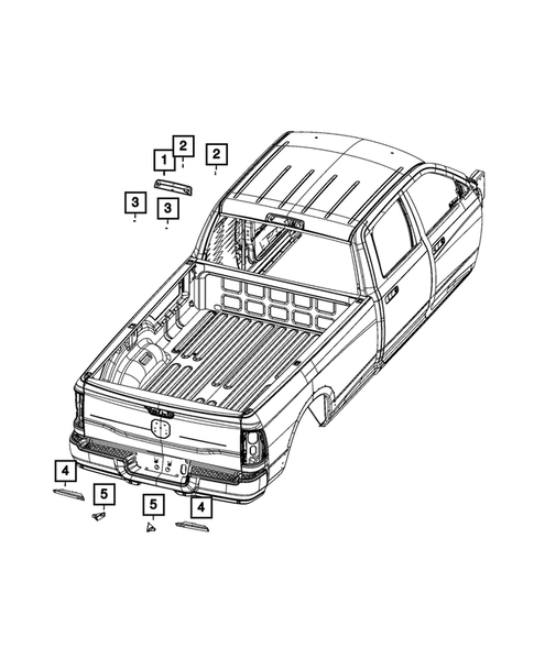 Lamps, Interior and Exterior for 2021 Ram 2500 | Mopar eStore