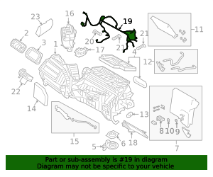 64119382848 - 2018-2022 BMW Harness (64-11-9-382-848) | BMW of South ...