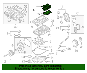 2014-2021 Volkswagen Engine Crankcase Vent Valve 06K-103-495-BM ...