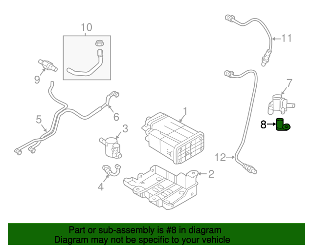 28911-3C500 - Purge Valve Bracket 2014-2018 Kia | Kia.Parts Store