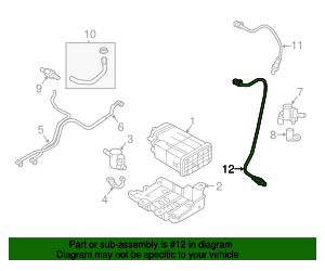 39210-3CDA0 - Oxygen Sensor 2011-2018 Kia Sorento | Kia.Parts Store
