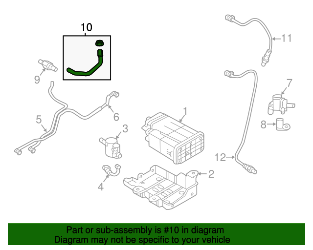 2016-2022 Kia PCV Hose 26720-3CAA1 | OEM Parts Online
