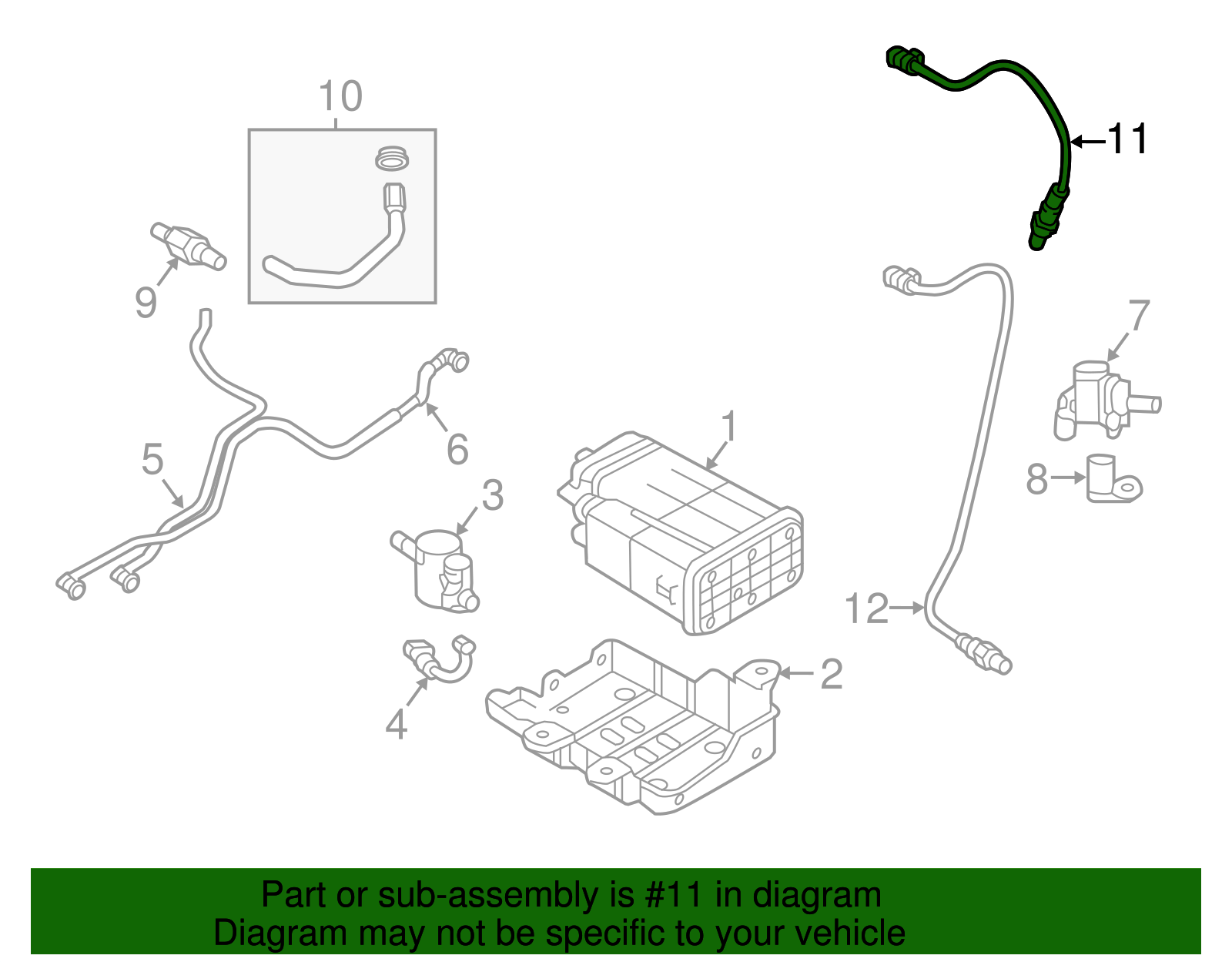 39210-3CCA0 - Oxygen Sensor 2011-2018 Kia Sorento | Kia.Parts Store
