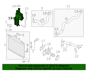 16480-WB001 - Engine Coolant Reservoir - 2016-2020 Toyota | OEM Genuine ...