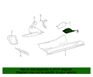 167-610-98-00 - Battery Tray 2020-2024 Mercedes-Benz | Mercedes-Benz ...