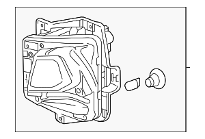 85568107 - Passenger Side Headlamp 2020-2022 Chevrolet Blazer ...