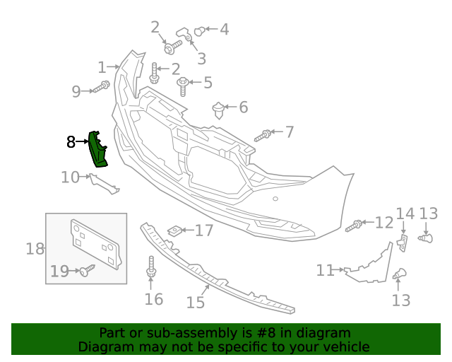 2019-2023 Mazda 3 End Cover - Passenger Side (RH) BDTT-50-C11A ...