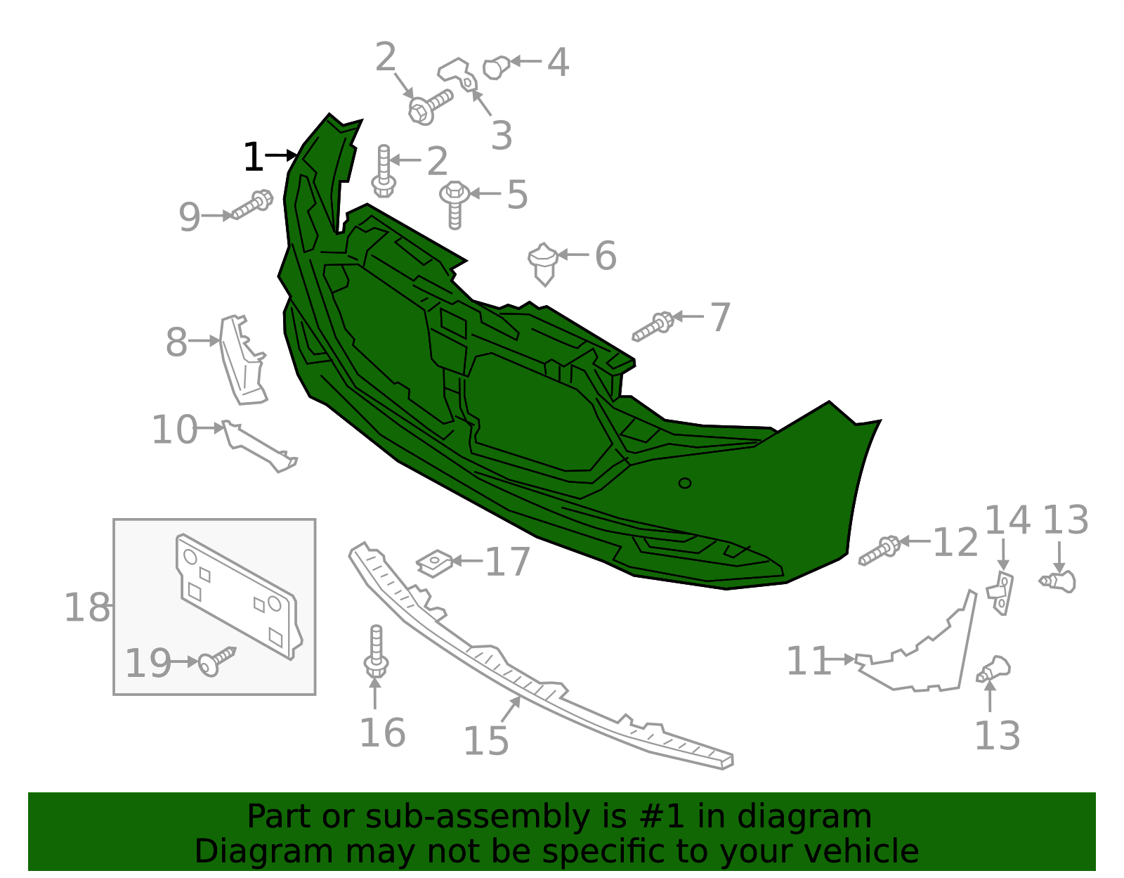 2019-2024 Mazda 3 Bumper Cover bdts50031ebb | TascaParts.com
