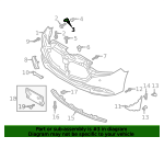 2019-2020 Mazda 3 Bumper Cover Retainer BDTT-50-0T6A | TascaParts.com