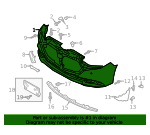 2019-2024 Mazda 3 Bumper Cover bdts50031ebb | TascaParts.com