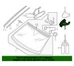 2011-2014 Audi Cap 4H0-907-299-A-DG8 | Genuine Audi Parts