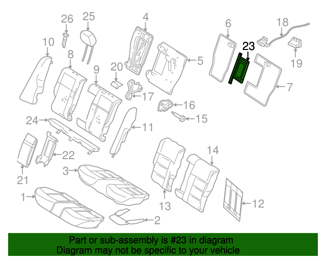 212-920-03-86-9051 - Rear Cover 2010-2016 Mercedes-Benz | Mercedes-Benz ...