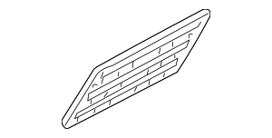 2002-2013 Audi License Panel 8E0-827-113-C-1P9 | OEM Parts Online