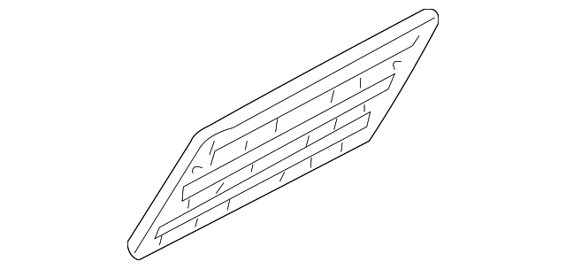 2002-2013 Audi License Panel 8E0-827-113-C-1P9 | OEM Parts Online
