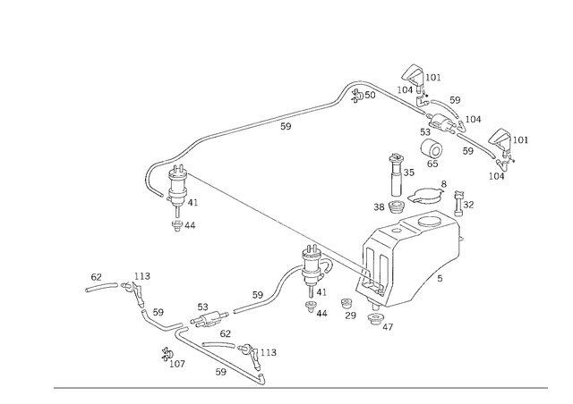 110-987-00-39 - Stop Plug 1954-2025 Mercedes-Benz | Mercedes-Benz USA Parts