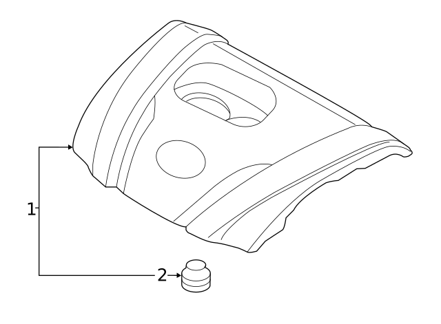 90118-WB452 - Engine Cover Insulator 2016-2020 Toyota | Longo Toyota Parts