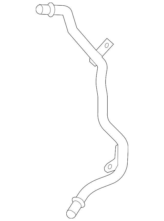 4H0-121-481-P - Pipe 2011-2012 Audi A8 Quattro | Audi OEM Parts