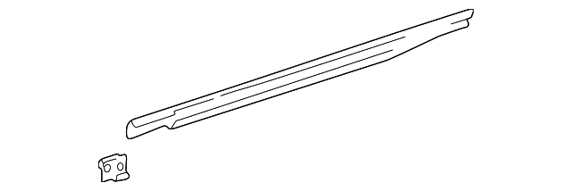 2001-2006 Kia Optima Belt Weather-Strip - Driver's Side (LH) 82210 ...