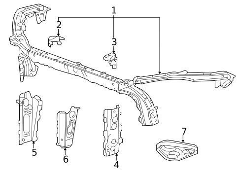 Radiator Support for 2020 Buick Encore GX | GMPartsDirect.com