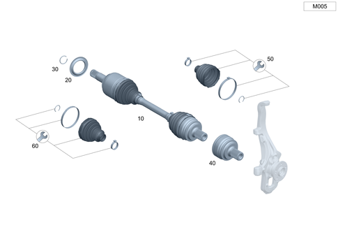 4MATIC® Front Axle Shaft for 2022 Mercedes-Benz GLE450 | Mercedes-Benz ...