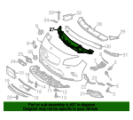 117-885-65-00 - Energy Absorber 2017-2019 Mercedes-Benz | Mercedes-Benz ...