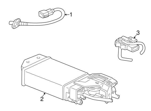 77740-02102 - Vapor Canister 2000-2002 Toyota Corolla | AutoNationParts.com