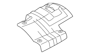 2020-2025 Subaru Heat Shield 59024AN05A | Subaru Parts Store