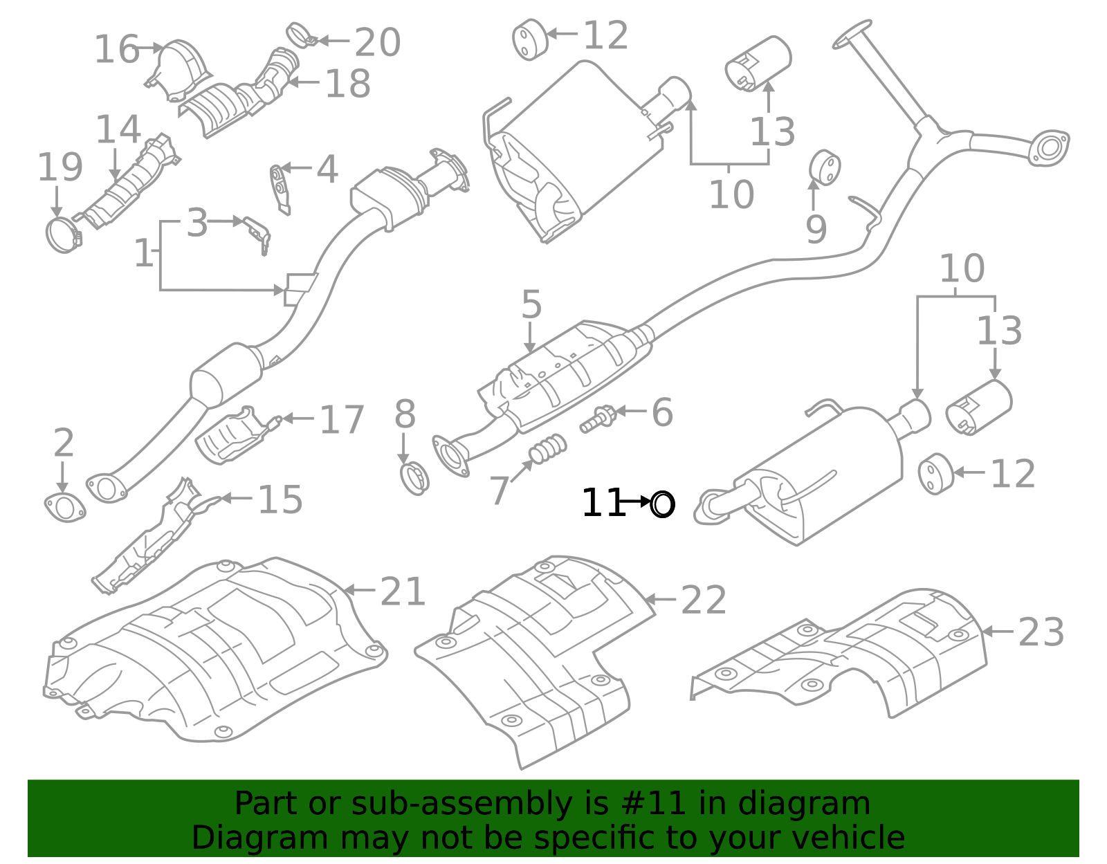 2015-2025 Subaru OEM NEW 2015-2020 Subaru Outback Left and Right Rear ...