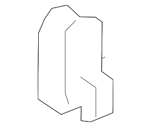 2016-2021 Chevrolet Camaro Quarter Window Trim Finish Panel Clip ...