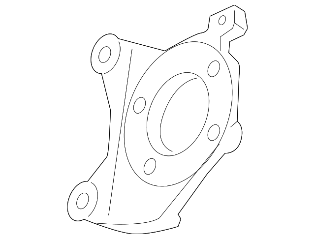 2016-2022 GM Rear Passenger Side Brake Caliper Bracket 42453985 | GM ...