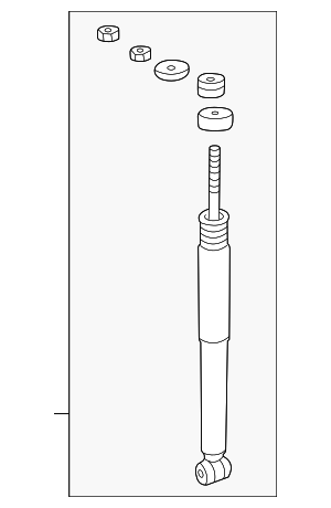 202-326-16-00 - Shock Absorber 1994-2000 Mercedes-Benz | Mercedes-Benz ...