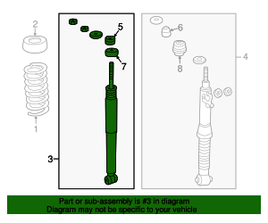 202-326-16-00 - Shock Absorber 1994-2000 Mercedes-Benz | Mercedes-Benz ...