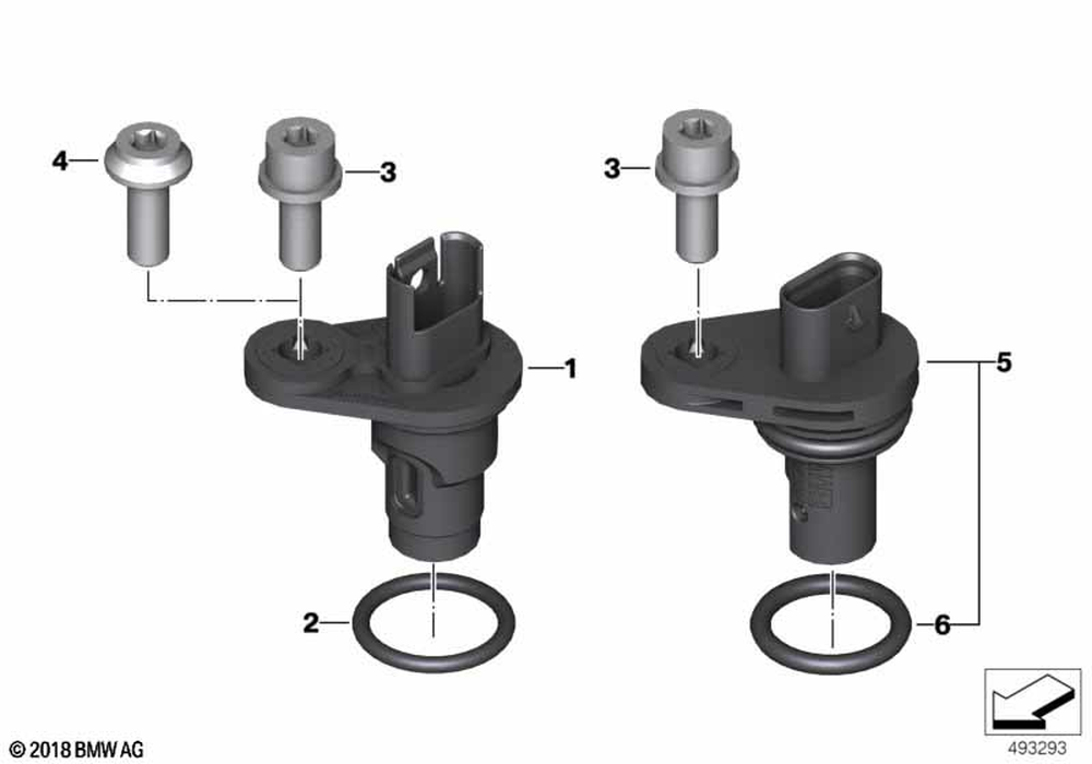 12728523317 - Camshaft Position Sensor 2010-2024 BMW-Motorrad | BMW ...