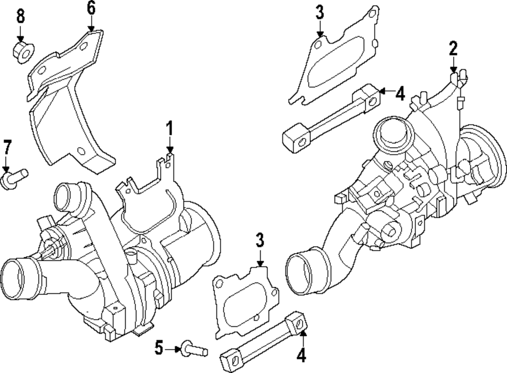 2024-2025 Genesis Turbocharger 28231-3N601 | OEM Parts Online