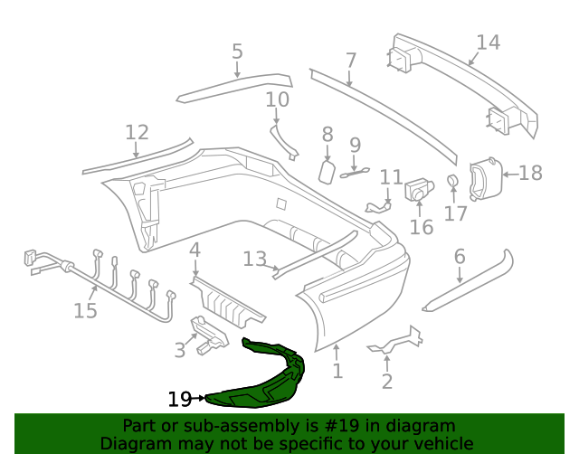 211-885-14-74-9999 - Fog Light Trim 2003-2009 Mercedes-Benz ...
